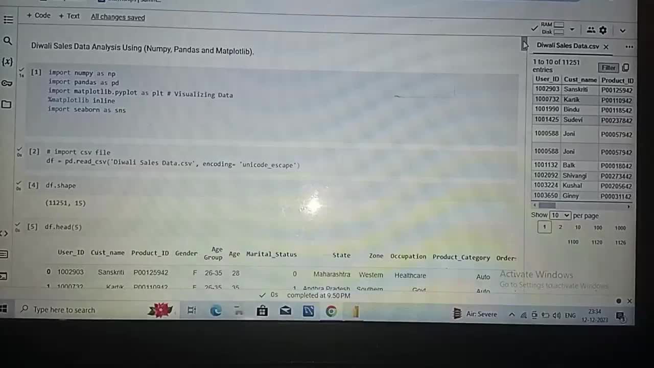 Komal Verma on LinkedIn: #python #numpy #pandas #matplotlib Komal Verma on LinkedIn: #python #numpy #pandas #matplotlib