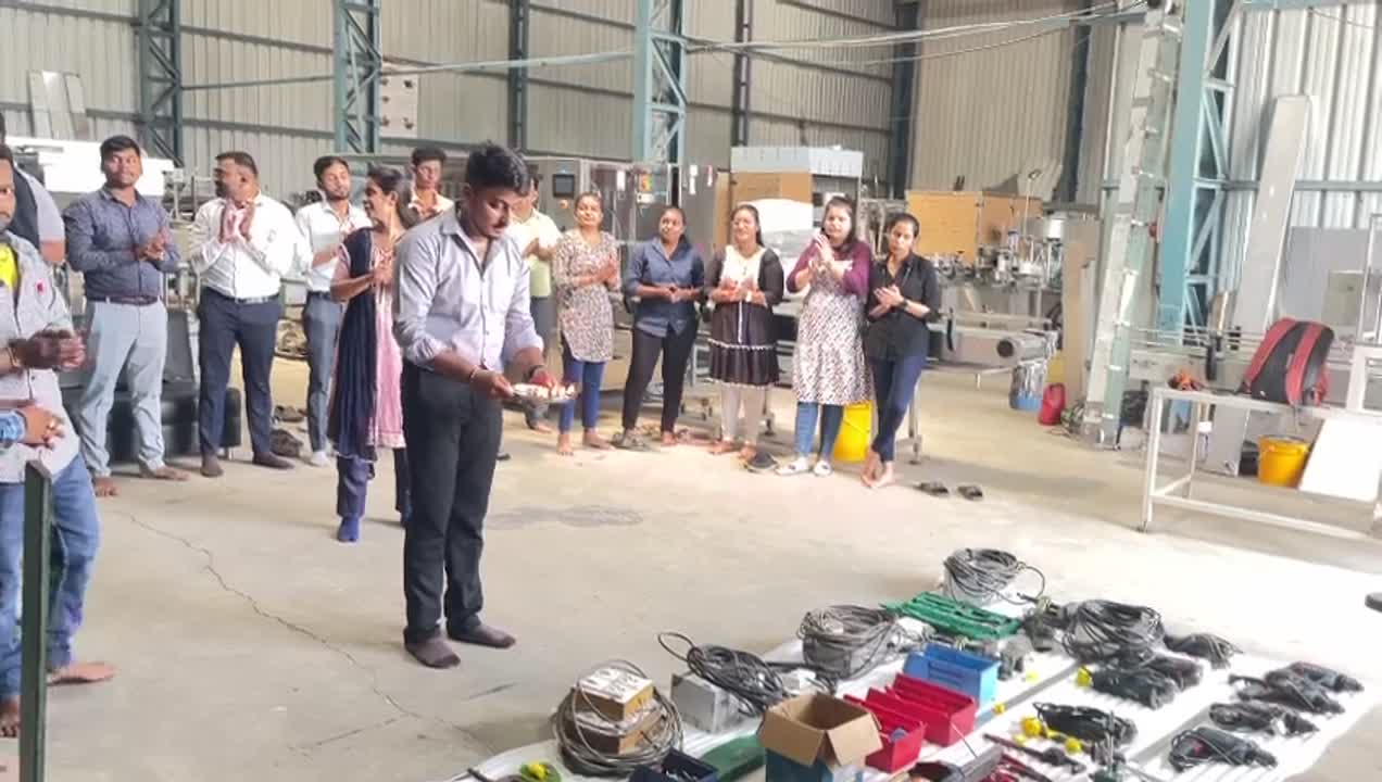 Bhaumik Gandhi on LinkedIn: vishvakarma pooja at factory 🙏 Bhaumik Gandhi on LinkedIn: vishvakarma pooja at factory 🙏