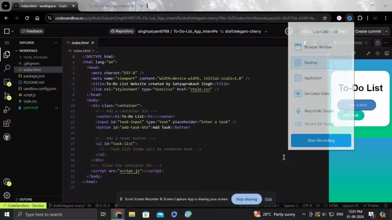Satyaprakash Singh on LinkedIn: #webdevelopment #frontend #internpe # ... Satyaprakash Singh on LinkedIn: #webdevelopment #frontend #internpe # ...