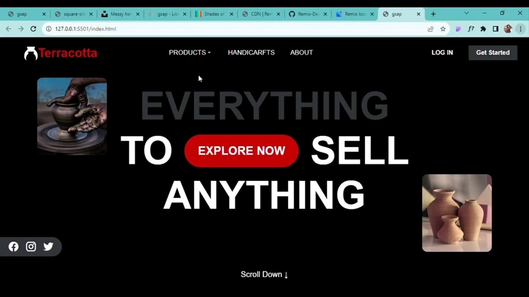#html5 #css3 #javascript #gsap #webanimation #gsap #ui #ux… | Dheeraj ... #html5 #css3 #javascript #gsap #webanimation #gsap #ui #ux… | Dheeraj ...
