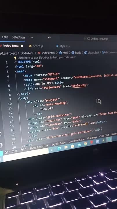 Guddu Sharma on LinkedIn: Todo App HTML CSS and JavaScript 👍💯 I ... Guddu Sharma on LinkedIn: Todo App HTML CSS and JavaScript 👍💯 I ...