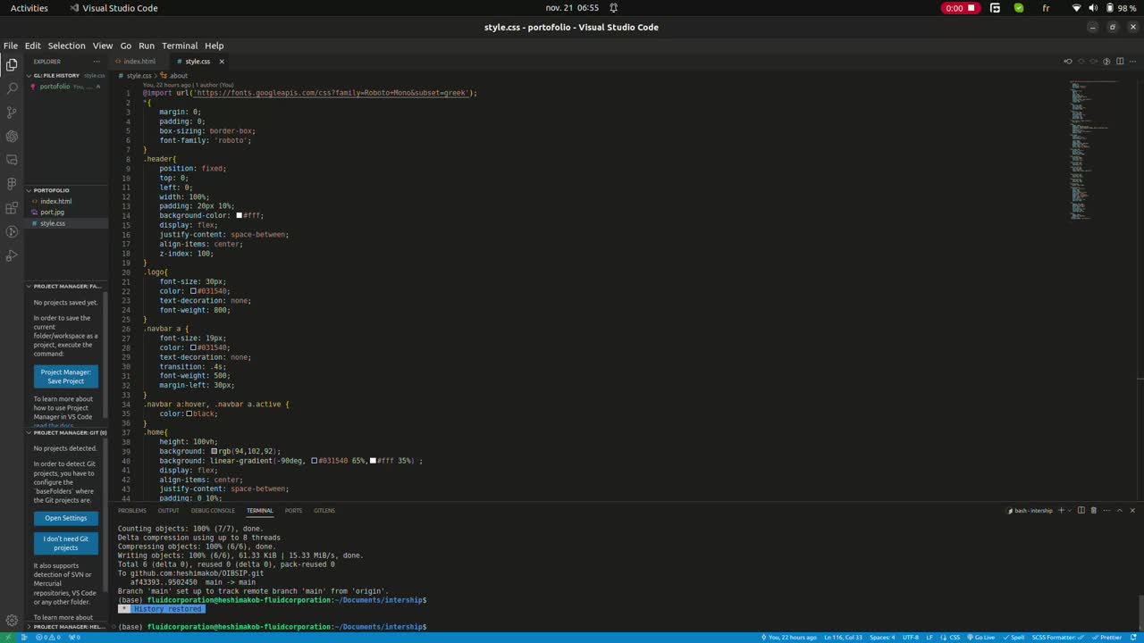 Ezra HESHIMA MAGALABAHA on LinkedIn: #html #css #javascript # ... Ezra HESHIMA MAGALABAHA on LinkedIn: #html #css #javascript # ...