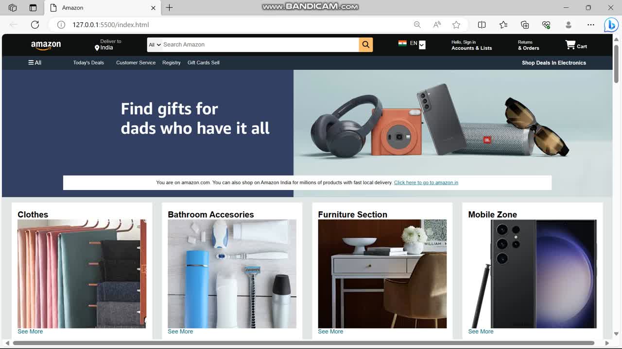 Dhruv Gupta on LinkedIn: #html #css #amazon #amazon_clone Dhruv Gupta on LinkedIn: #html #css #amazon #amazon_clone