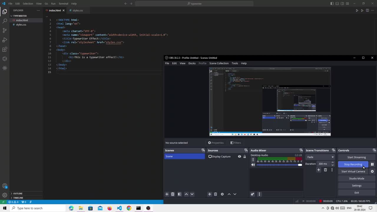 Rahul B on LinkedIn: #typewritereffect #html #css #webdesign #frontenddev Rahul B on LinkedIn: #typewritereffect #html #css #webdesign #frontenddev