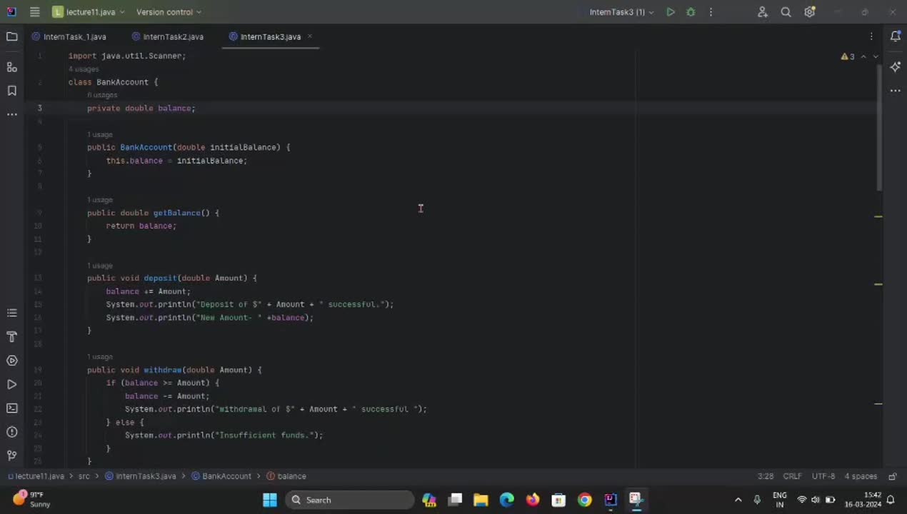 Siddharth Rathore on LinkedIn: #task3 #internship #java #developer # ... Siddharth Rathore on LinkedIn: #task3 #internship #java #developer # ...