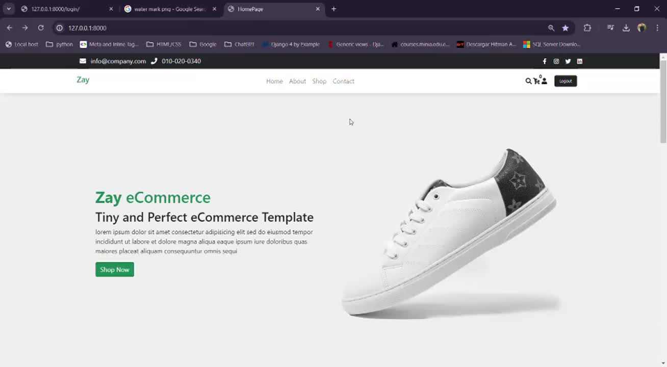 Mohamed Ashraf on LinkedIn: #django #ecommerce #djangorestframework # ... Mohamed Ashraf on LinkedIn: #django #ecommerce #djangorestframework # ...