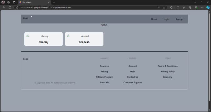 Dheeraj Kumawat on LinkedIn: #reactjs #nodejs #expressjs #tailwindcss # ... Dheeraj Kumawat on LinkedIn: #reactjs #nodejs #expressjs #tailwindcss # ...
