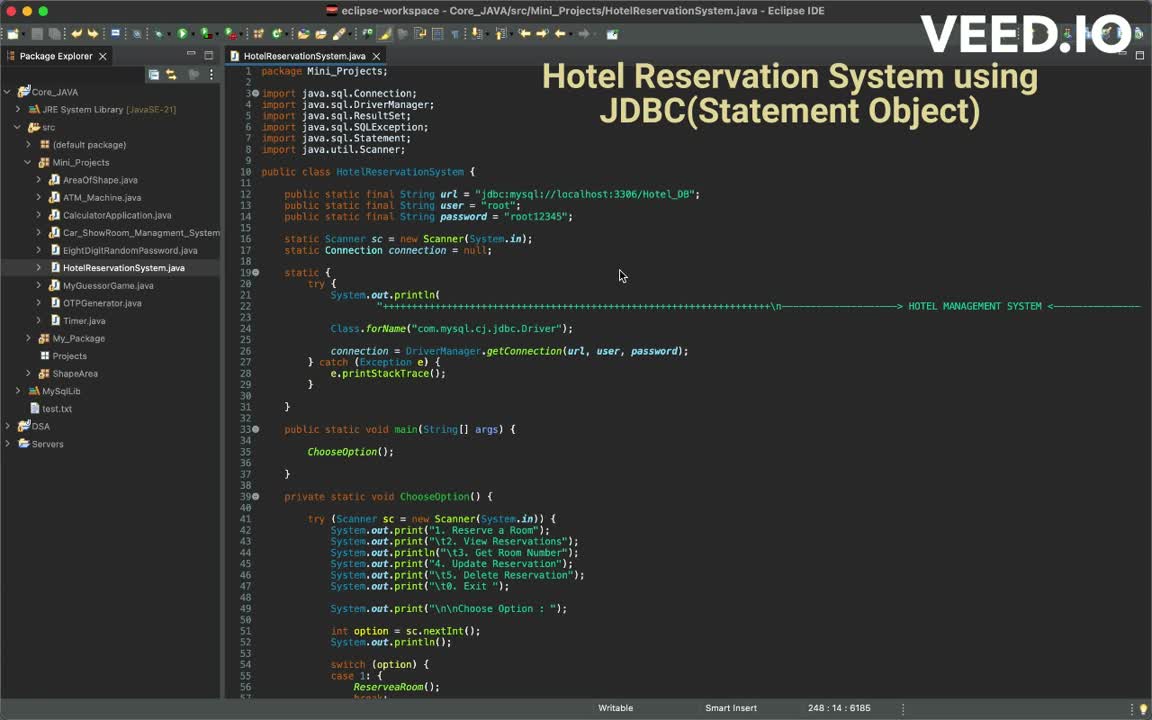 How we built a hotel reservation system with JDBC | Harshit Arya posted ... How we built a hotel reservation system with JDBC | Harshit Arya posted ...