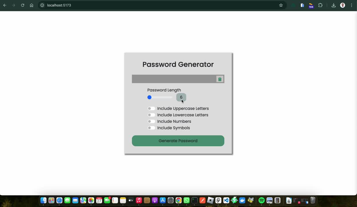 Edward Odhiambo on LinkedIn: #100daysofcode #reactjs #passwordgenerator Edward Odhiambo on LinkedIn: #100daysofcode #reactjs #passwordgenerator