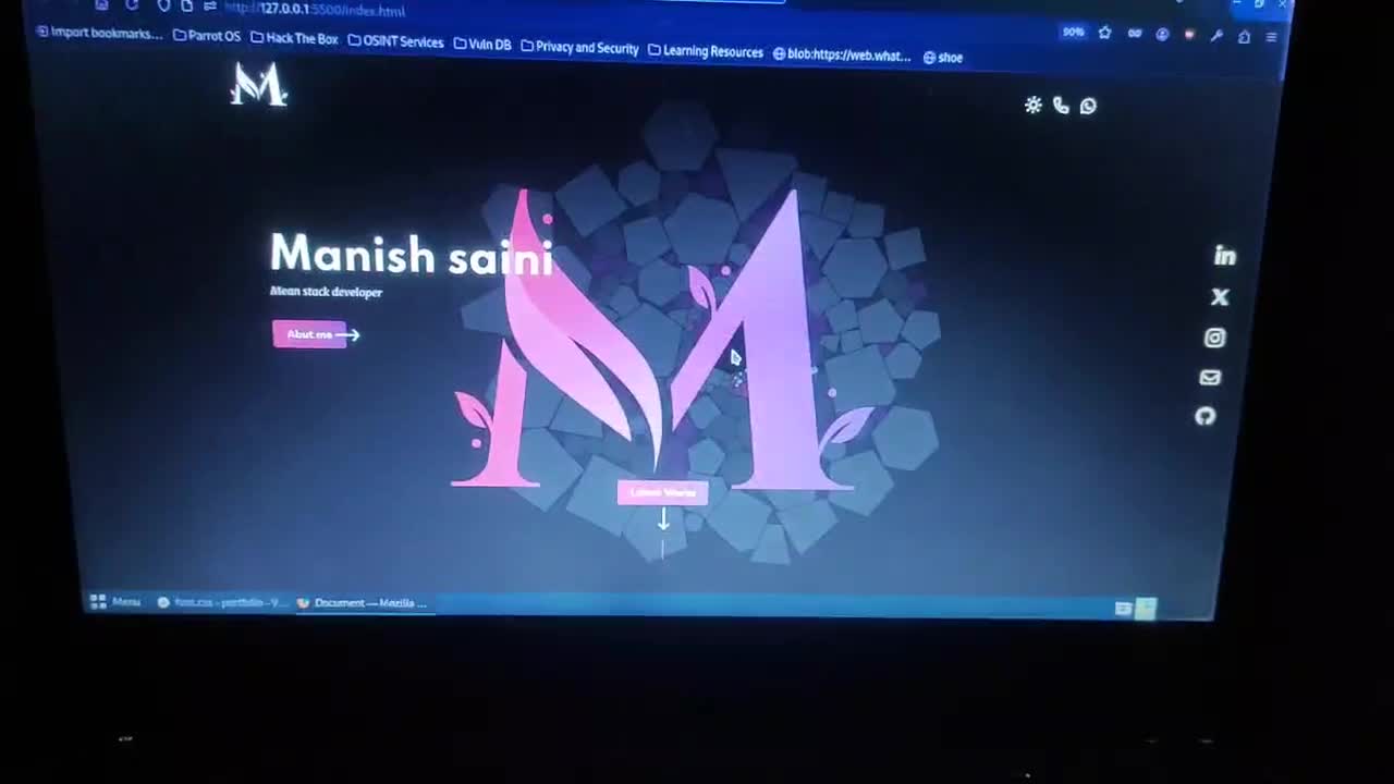 Manish Saini on LinkedIn: Marking portfolio using HTML tailwind CSS ... Manish Saini on LinkedIn: Marking portfolio using HTML tailwind CSS ...