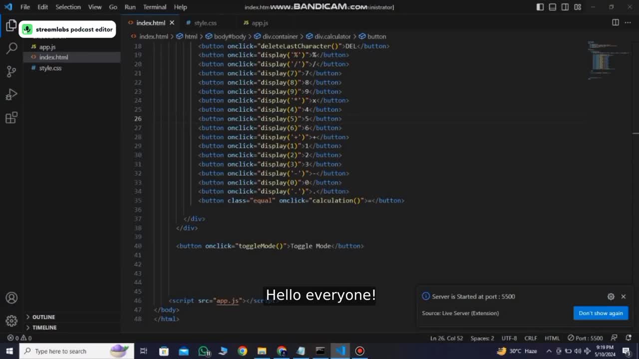 Khalid Samad on LinkedIn: #buildwithcode #htmlcalculator # ... Khalid Samad on LinkedIn: #buildwithcode #htmlcalculator # ...
