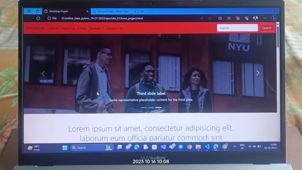 Shivam Kumar on LinkedIn: #html #css #bootstrap Shivam Kumar on LinkedIn: #html #css #bootstrap