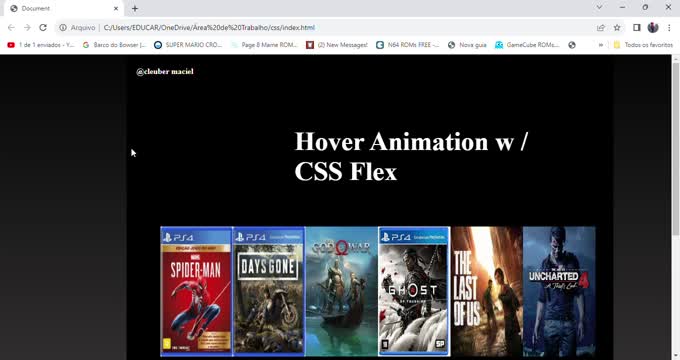 Cleuber Maciel on LinkedIn: Hover Animation w / CSS Flex Cleuber Maciel on LinkedIn: Hover Animation w / CSS Flex