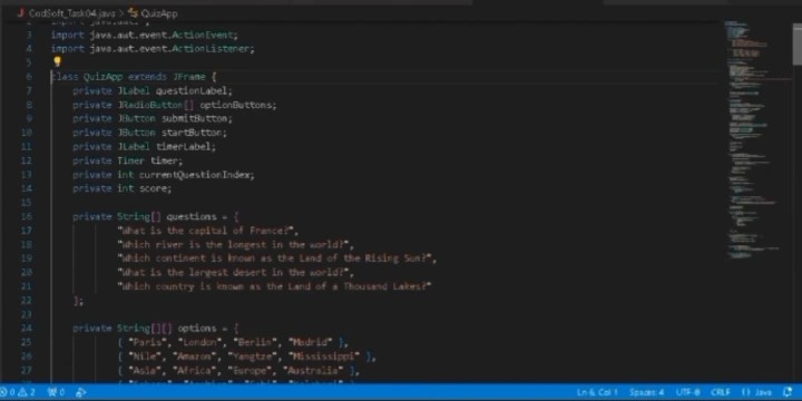 CodSoft Internship: Quiz Application with timer | Umyma Shahzad posted ... CodSoft Internship: Quiz Application with timer | Umyma Shahzad posted ...