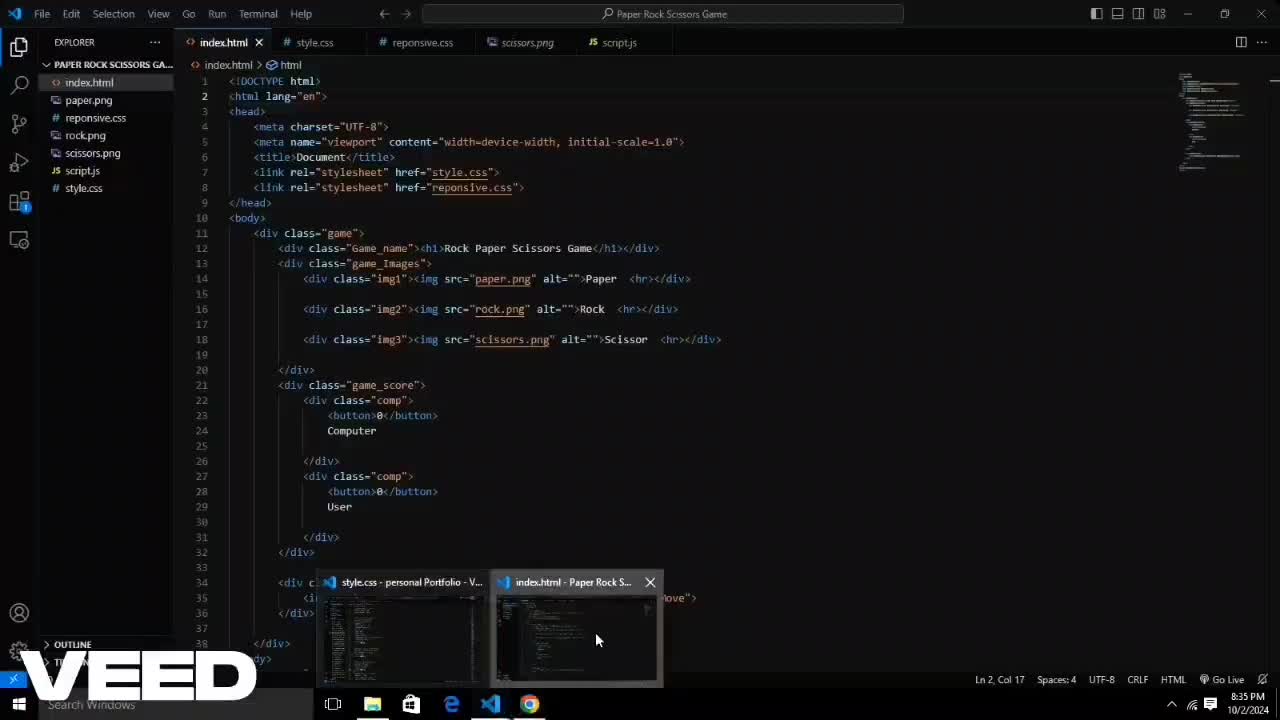 Saira Malik on LinkedIn: #javascript #html #css #rockpaperscissors # ... Saira Malik on LinkedIn: #javascript #html #css #rockpaperscissors # ...
