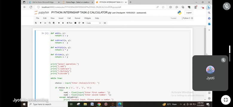 Jyoti Aggarwal on LinkedIn: #internship #pythonprogramming # ... Jyoti Aggarwal on LinkedIn: #internship #pythonprogramming # ...