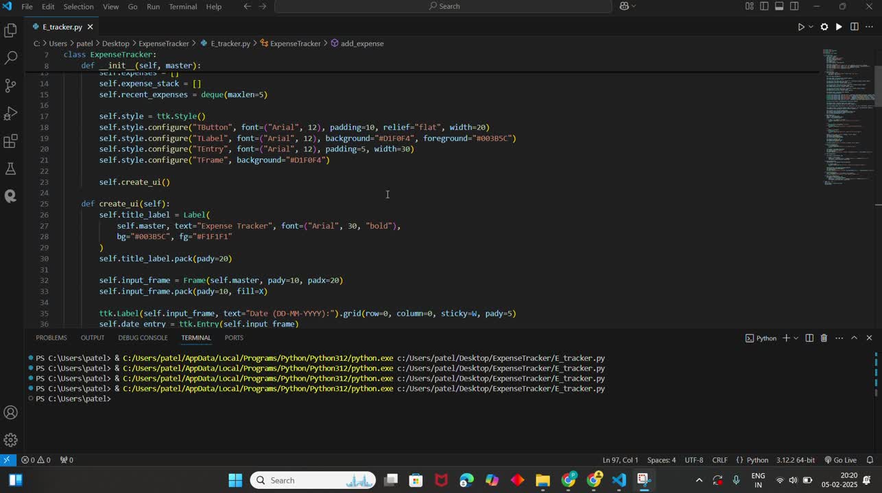 Nikhil Mishra on LinkedIn: #python #tkinter #expensetracker #gui # ... Nikhil Mishra on LinkedIn: #python #tkinter #expensetracker #gui # ...