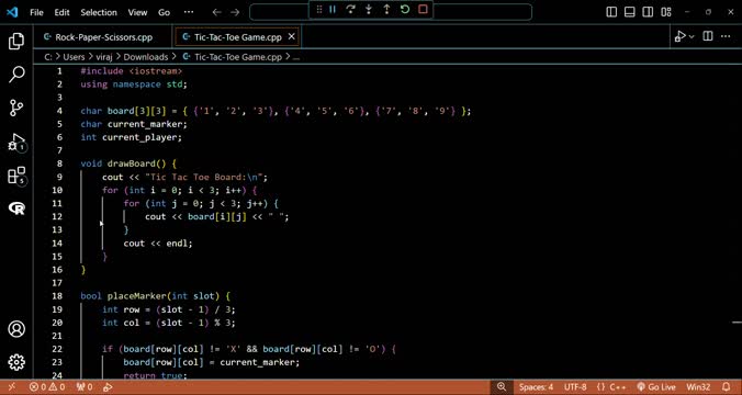 Viraj Tupe on LinkedIn: #cplusplus #programming #gamedevelopment # ... Viraj Tupe on LinkedIn: #cplusplus #programming #gamedevelopment # ...