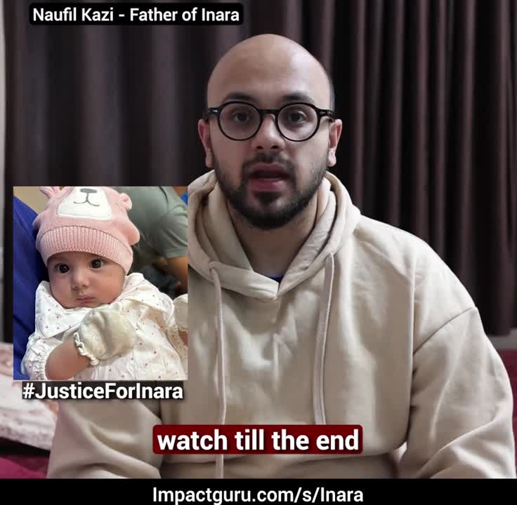 Video statement by Inara's father, Naufil Kazi. Let Justice Prevail ... Video statement by Inara's father, Naufil Kazi. Let Justice Prevail ...