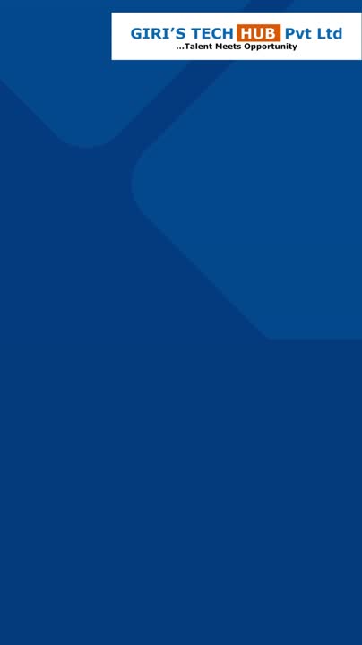Giri's Tech Hub Pvt Ltd. on LinkedIn: #python #pythonprogramming # ... Giri's Tech Hub Pvt Ltd. on LinkedIn: #python #pythonprogramming # ...