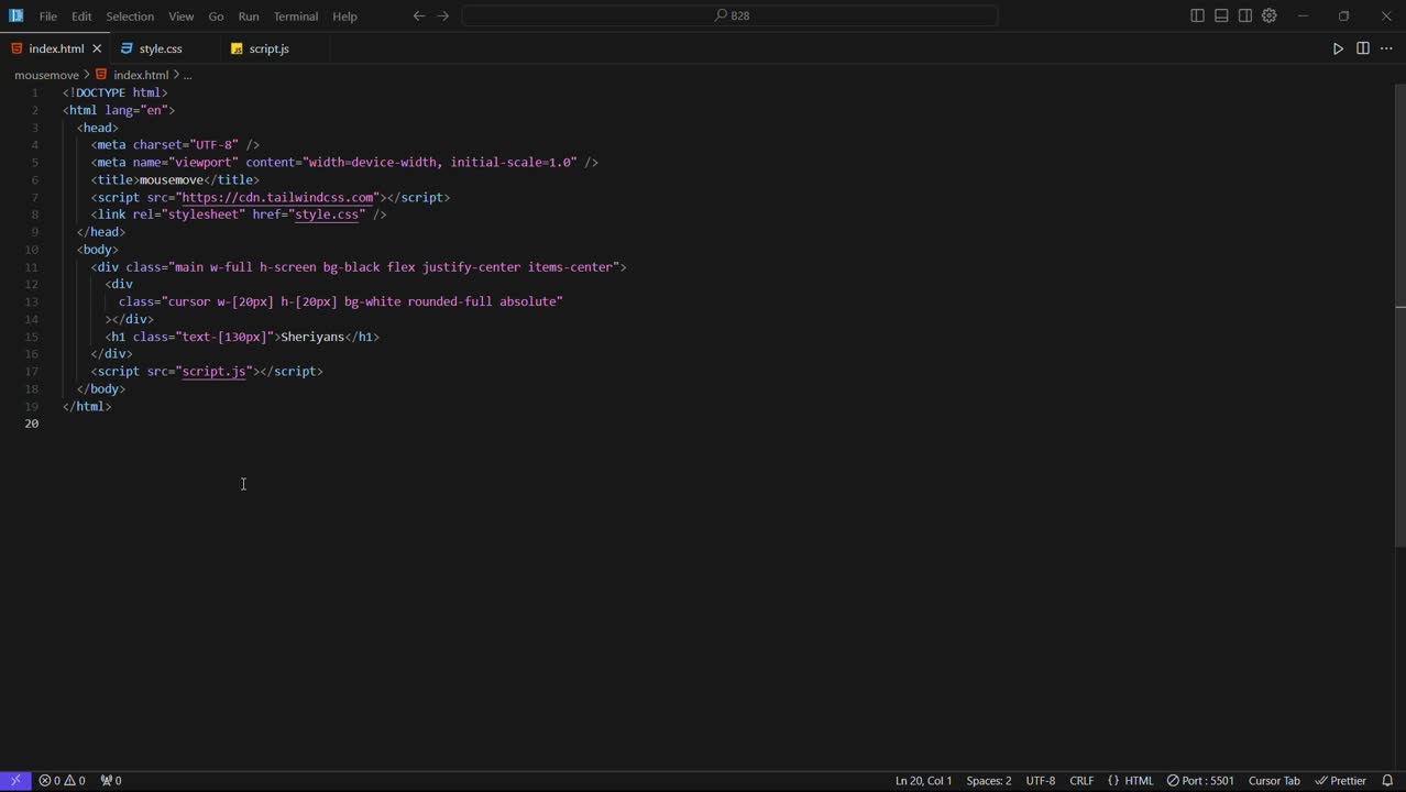 Dev Samele on LinkedIn: #webdesign #javascript #css #creativecoding Dev Samele on LinkedIn: #webdesign #javascript #css #creativecoding