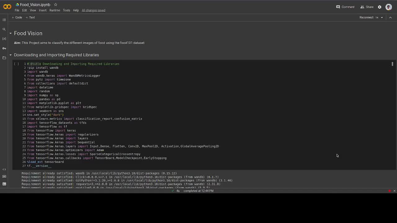 Built a Food Classification Model using Food101 Dataset | Vansh Gawra ... Built a Food Classification Model using Food101 Dataset | Vansh Gawra ...