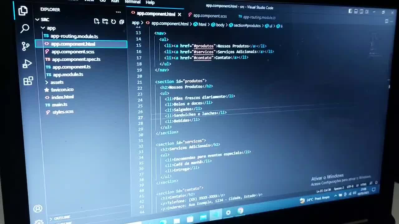 Renata Rodrigues on LinkedIn: Página simples HTML e CSS. Renata Rodrigues on LinkedIn: Página simples HTML e CSS.