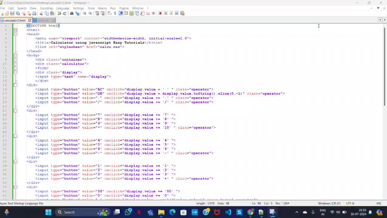 Tejaswini Bhat on LinkedIn: #html #css Tejaswini Bhat on LinkedIn: #html #css