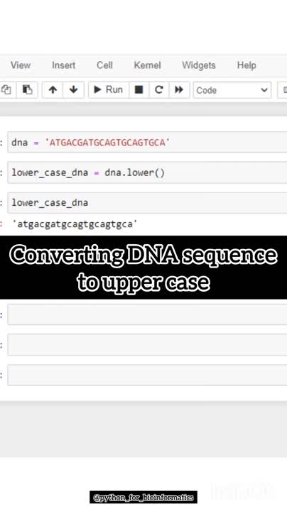 Python for Bioinformatics on LinkedIn: #dna #pythonprogramming # ... Python for Bioinformatics on LinkedIn: #dna #pythonprogramming # ...