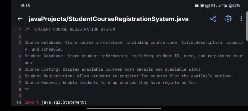 Pranav Godse on LinkedIn: #java #sql #programming #internship # ... Pranav Godse on LinkedIn: #java #sql #programming #internship # ...