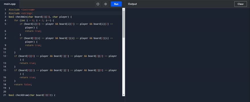 How to make a Tic Tac Toe game using C++ | Pranjali Awale posted on the ... How to make a Tic Tac Toe game using C++ | Pranjali Awale posted on the ...