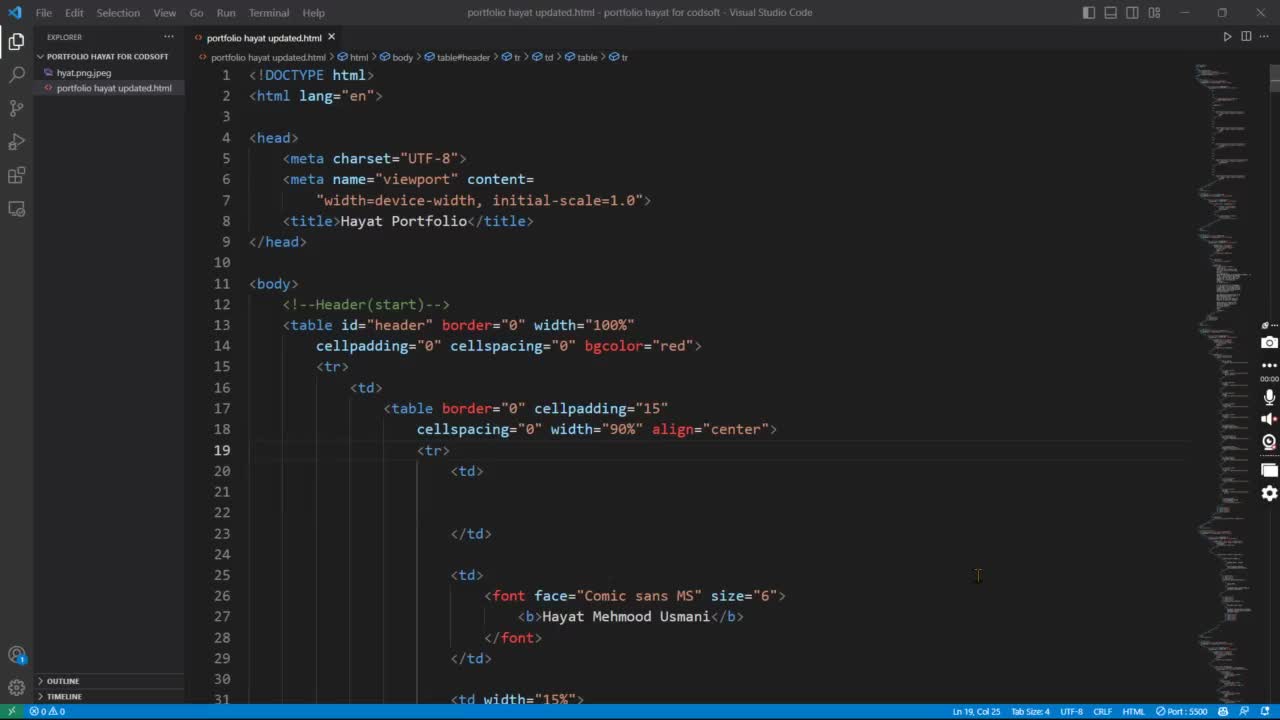 Hayat Mehmood Usmani on LinkedIn: #bharatiq #webdeveloper #internship Hayat Mehmood Usmani on LinkedIn: #bharatiq #webdeveloper #internship