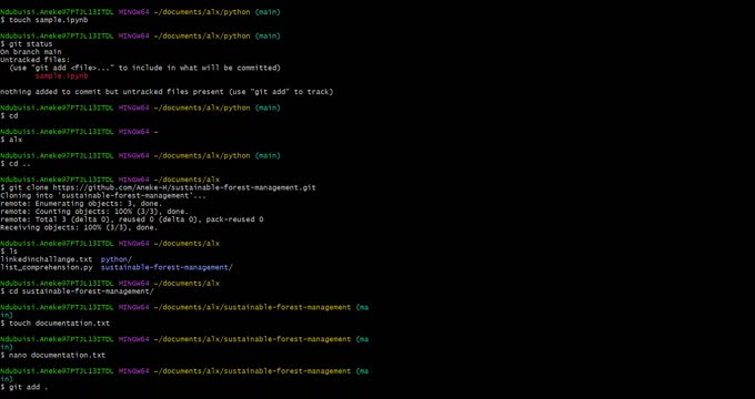 Learned about Git and GitHub for code project collaboration | Ndubuisi ... Learned about Git and GitHub for code project collaboration | Ndubuisi ...