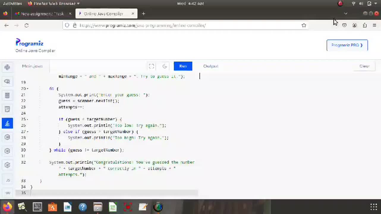 Shaik Umera on LinkedIn: make a Guess a number using Java InternPe Shaik Umera on LinkedIn: make a Guess a number using Java InternPe