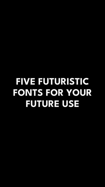 Unfog Media on LinkedIn: #unfogmedia #futuristic #fonts #free Unfog Media on LinkedIn: #unfogmedia #futuristic #fonts #free