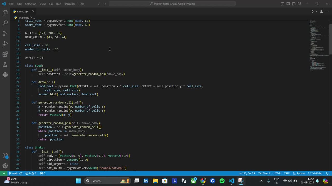 Chandru P on LinkedIn: #internpe #python Chandru P on LinkedIn: #internpe #python