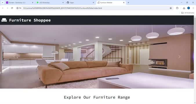 Ashna K on LinkedIn: #responsivedesign #frontenddevelopment #bootstrap ... Ashna K on LinkedIn: #responsivedesign #frontenddevelopment #bootstrap ...