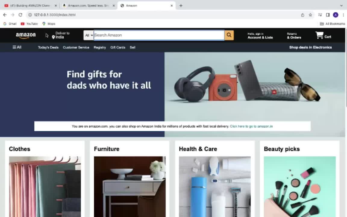 Aastha Namdev on LinkedIn: #amazonclone #html #css #html #css # ... Aastha Namdev on LinkedIn: #amazonclone #html #css #html #css # ...