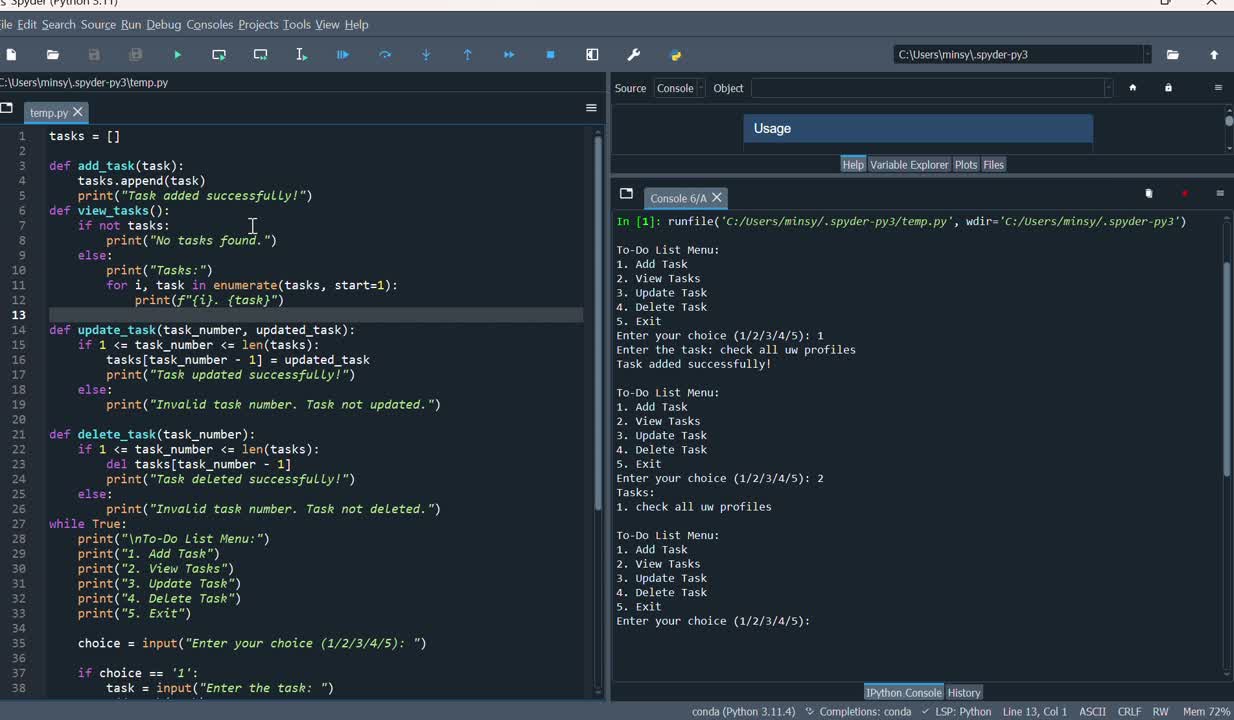 Manahil Bilal on LinkedIn: #codsoft #internship #python #python_intern Manahil Bilal on LinkedIn: #codsoft #internship #python #python_intern