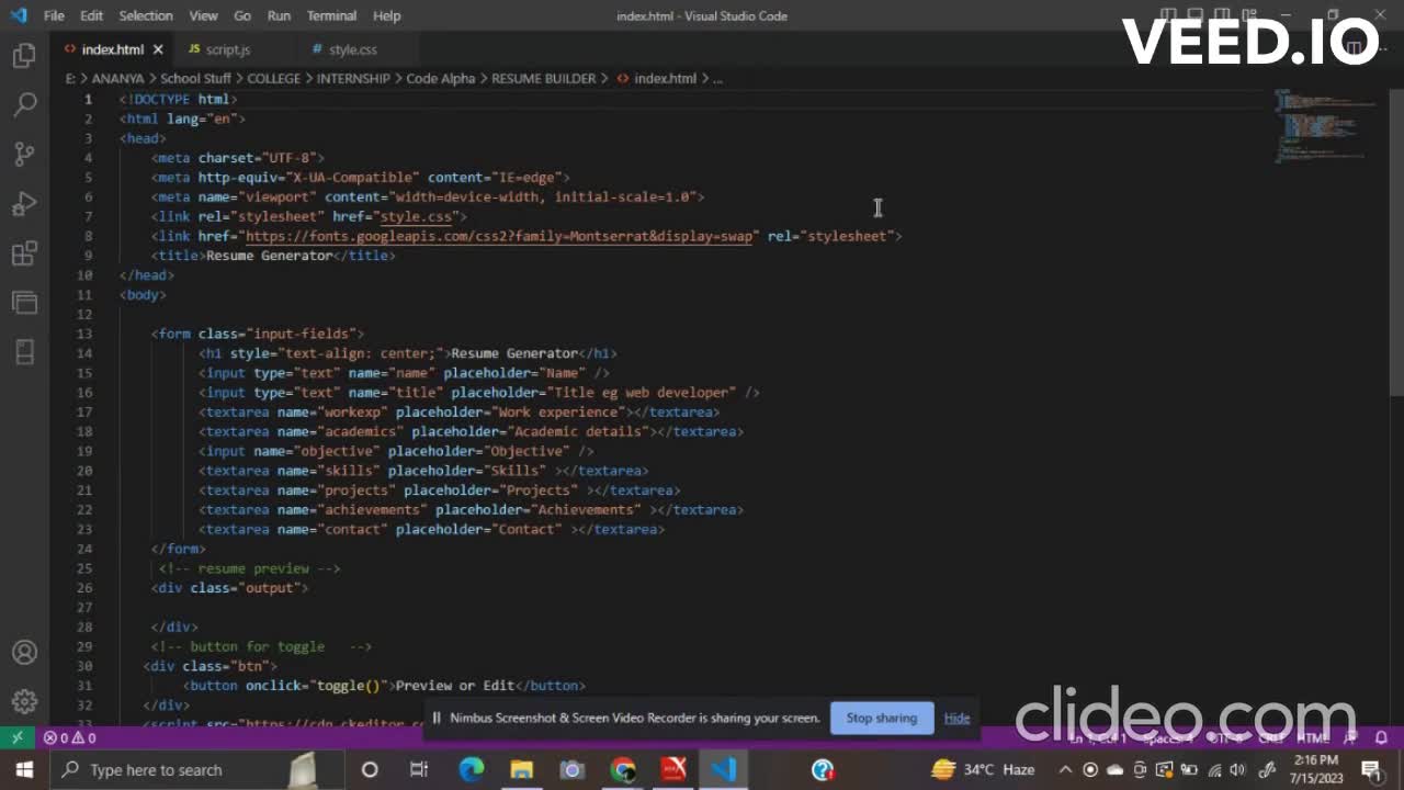 Ananya Shrivastav on LinkedIn: #codealpha #internship #webdevelopment # ... Ananya Shrivastav on LinkedIn: #codealpha #internship #webdevelopment # ...