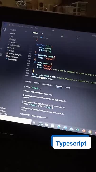 typescript taught by Hamzah Syed | Huzaifa Shiekh posted on the topic ... typescript taught by Hamzah Syed | Huzaifa Shiekh posted on the topic ...