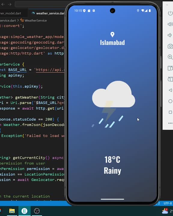 #flutter #flutter #dart #weatherapp #api #restapi | Muhammad Hamza #flutter #flutter #dart #weatherapp #api #restapi | Muhammad Hamza