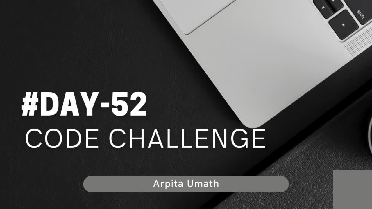 Arpita Umath on LinkedIn: #100daysofcode #javascript #webdevelopment # ... Arpita Umath on LinkedIn: #100daysofcode #javascript #webdevelopment # ...