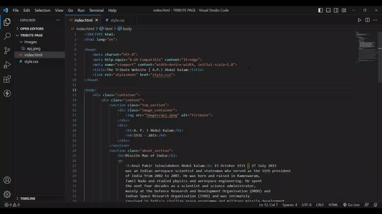 Ajay Kumar on LinkedIn: #html #css #oasis #infobyte #oasisinfobyte # ... Ajay Kumar on LinkedIn: #html #css #oasis #infobyte #oasisinfobyte # ...