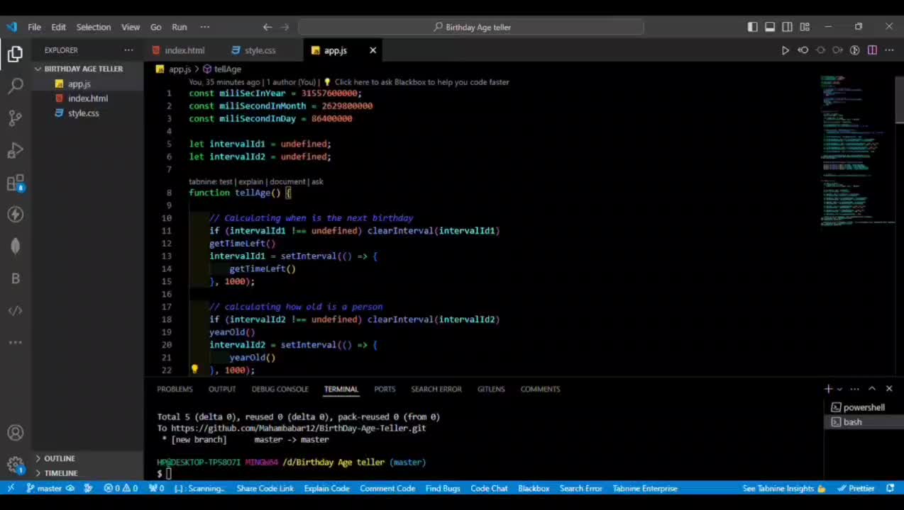 Maham Babar on LinkedIn: #html #css #javascript #birthdayageteller # ... Maham Babar on LinkedIn: #html #css #javascript #birthdayageteller # ...
