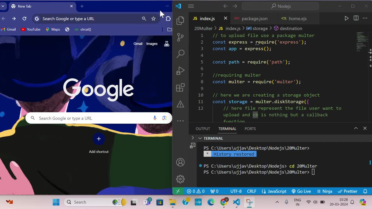 Ujjaval Mishra on LinkedIn: #multer #fileupload #nodejs #webdevelopment ... Ujjaval Mishra on LinkedIn: #multer #fileupload #nodejs #webdevelopment ...