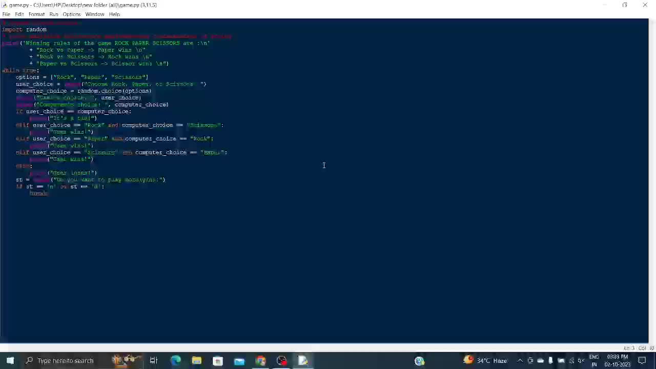 Anshika Singh on LinkedIn: #codsoft #pythonprogramming #internship # ... Anshika Singh on LinkedIn: #codsoft #pythonprogramming #internship # ...