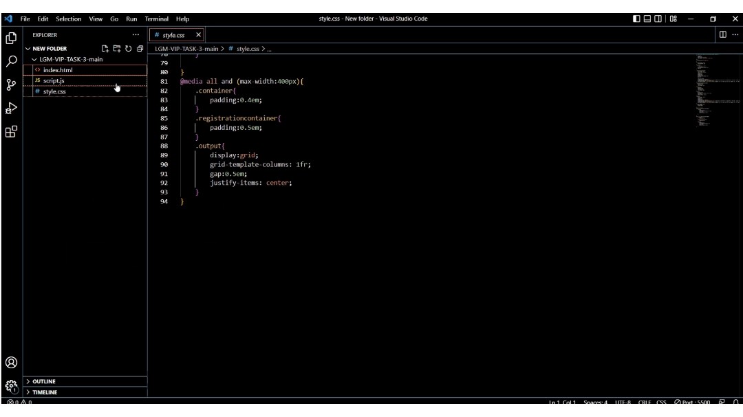 Prajwal Patil on LinkedIn: #connections #task3 #html #css #javascript # ... Prajwal Patil on LinkedIn: #connections #task3 #html #css #javascript # ...