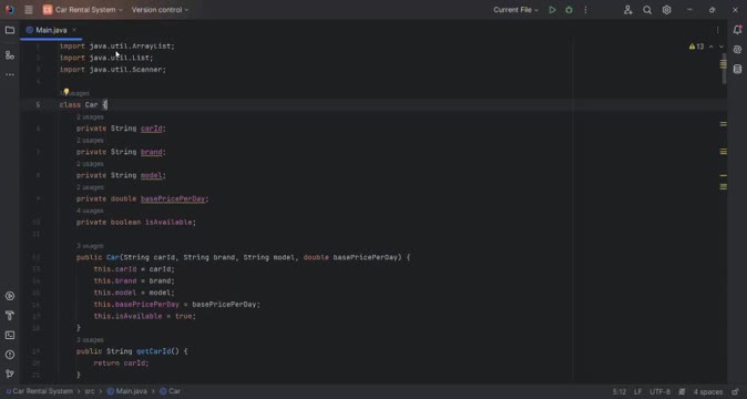 Priti Rathod on LinkedIn: #carrental #java #simulation #learning # ... Priti Rathod on LinkedIn: #carrental #java #simulation #learning # ...