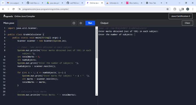 Vedant Palekar on LinkedIn: #javaprogramming #internship #codesoft # ... Vedant Palekar on LinkedIn: #javaprogramming #internship #codesoft # ...